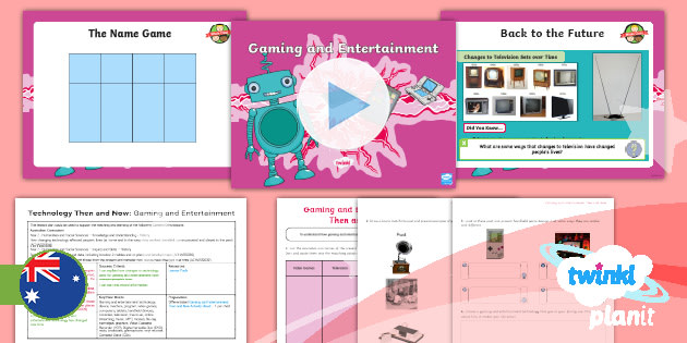 Year 2 HASS History Technology Then and Now Lesson 3