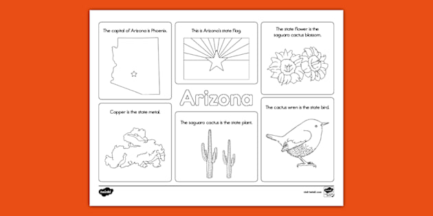 arizona state logo coloring page