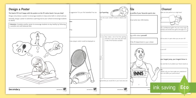 PE Cover Lesson Teaching Ideas teacher Made 