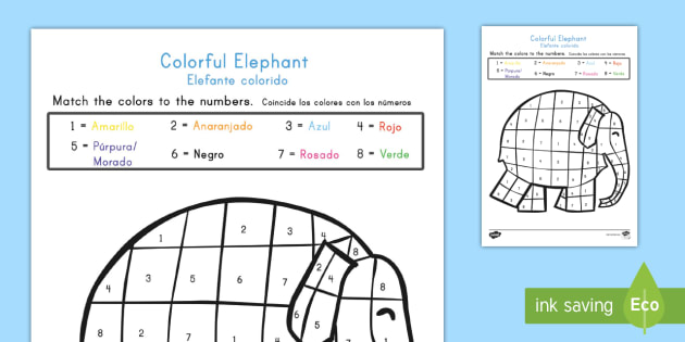 elmer the elephant coloring page printable