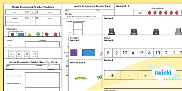 PlanIt Intervention EAL Maths Assessment (teacher made)