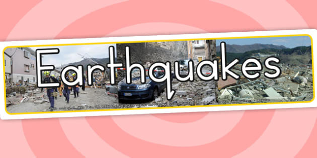 Earthquake Photo Display Banner - australia, earthquake, display
