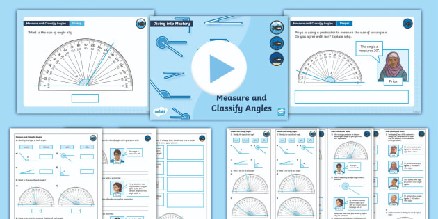 Measuring And Classifying Angles Worksheet