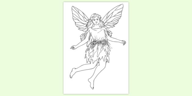 FREE! - Fairy Colouring | Colouring Sheets (teacher made)