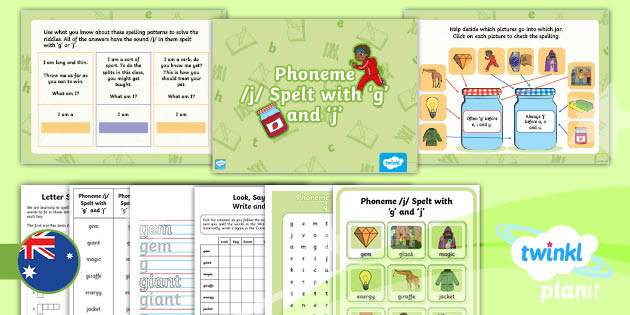 Year 2 Spelling: Phonemes Lesson 3 (teacher made)