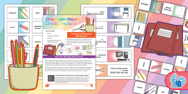 Classroom Objects Game • Twinkl.com.au