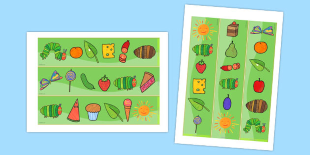 FREE! - Display Borders to Support Teaching on The Very Hungry Caterpillar