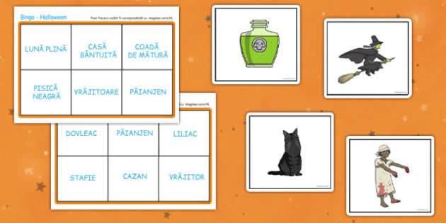 Joc de Halloween - Bingo