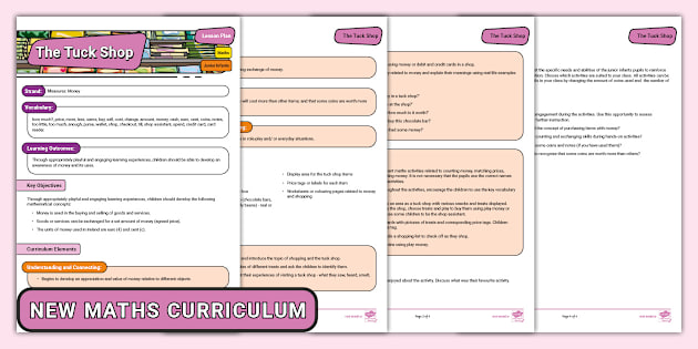 Money Lesson Plan • Twinkl.com.au