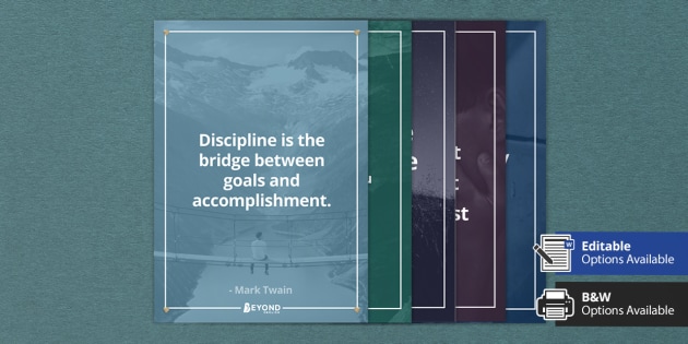 Motivational Classroom Posters | Classroom Displays | Beyond