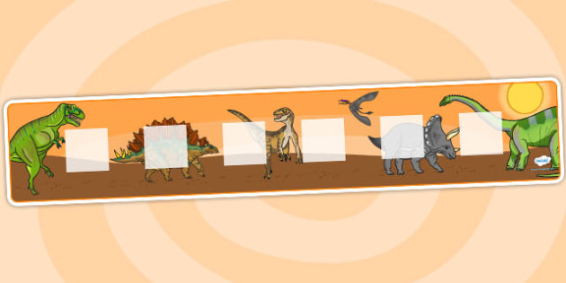 Dinosaur-Themed Visual Timetable Display (teacher made)