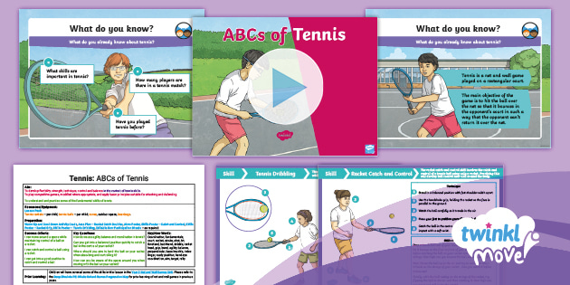 Introduction to Tennis - Teaching Tennis Basics - Year 5 PE