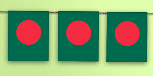 Bangladesh Flag Bunting