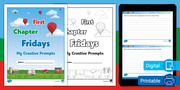 First Chapter Fridays Creative Prompts Activity
