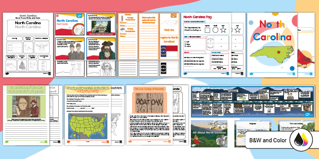 FREE North Carolina Teaching Pack (teacher made)