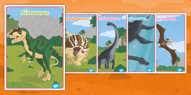 Originals Explorers: Dinosaurs Display Posters