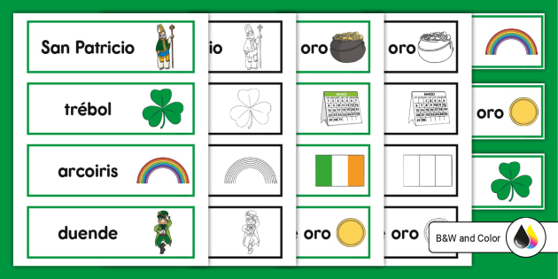 Hojas De Trabajo De Multiplicación De San Patricio Matematicas Para