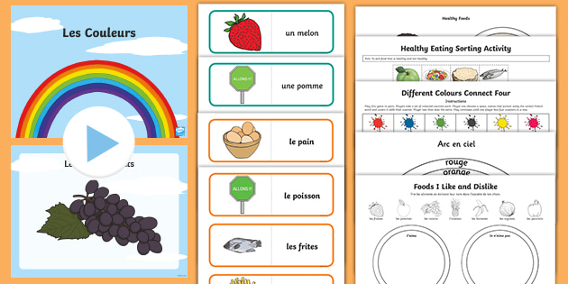 P2-4 French Modern Languages Home Learning Pack 2