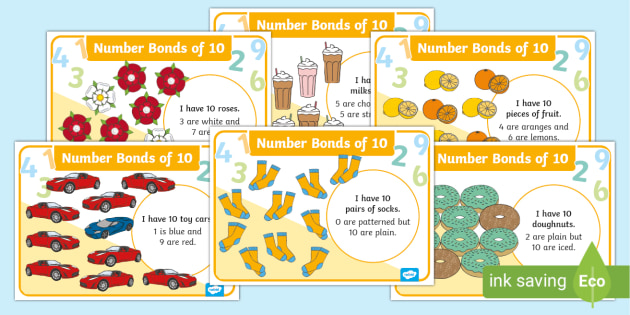 Number Bonds to 10 Stories (Teacher-Made)