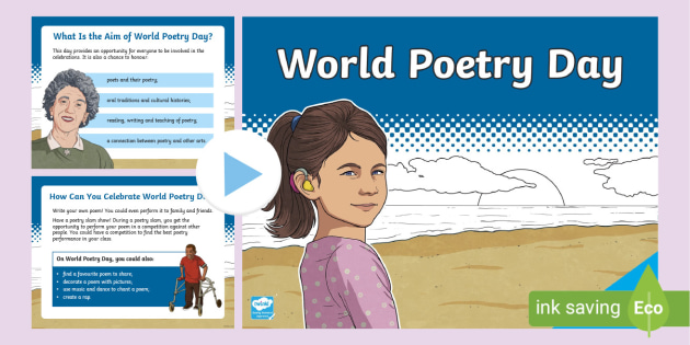 KS2 World Poetry Day Information PowerPoint (Teacher-Made)