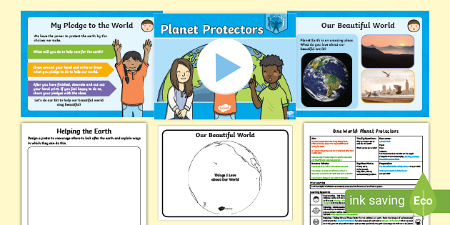 Planet Protectors Lesson Pack - KS1 PSHE and Citizenship