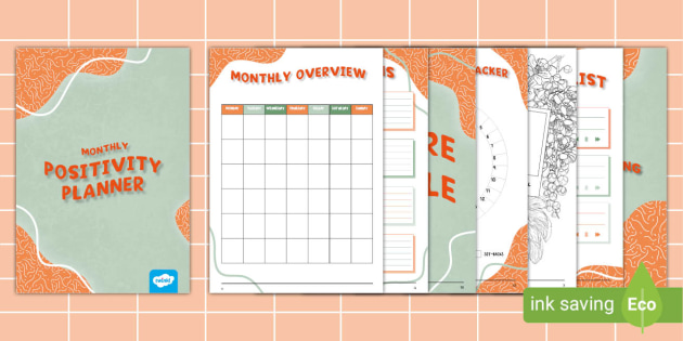 The Positivity Planner | Twinkl Busy Bees