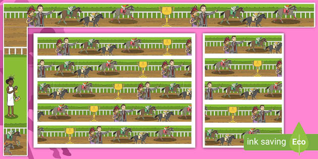 Melbourne Cup Display Border (teacher made)