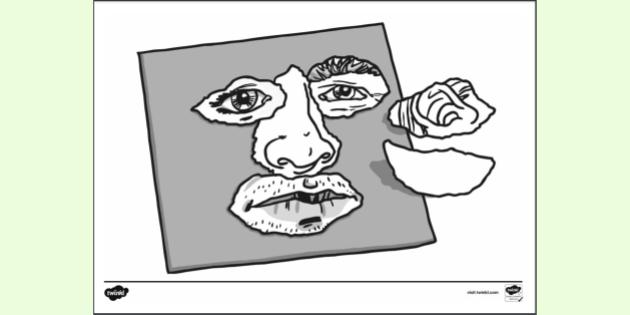 FREE! - Collage Colouring | Colouring Sheets (teacher made)