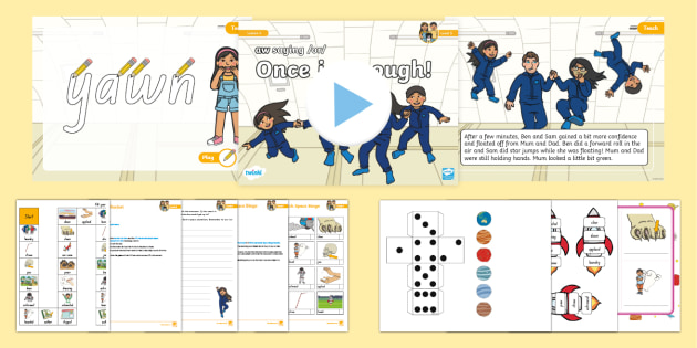 Aus Phonics | Level 5: Week 15: Lesson Pack 4 (teacher made)