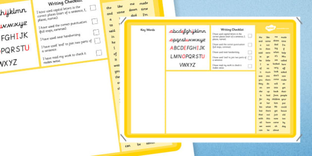 Key Word Mat - Primary Resources