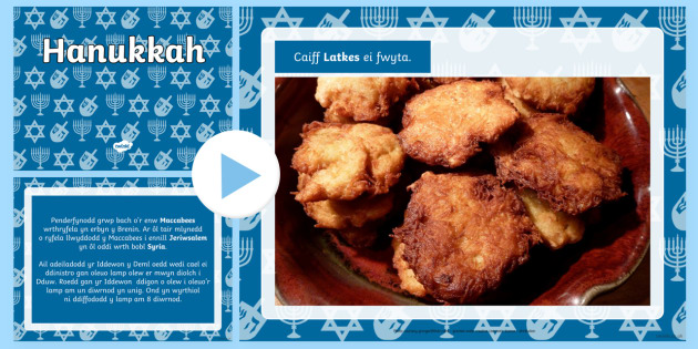 Pŵerbwynt Ffeithiau am Hanukkah - Hanukkah, Iddewon, Jews, Iddewiaeth