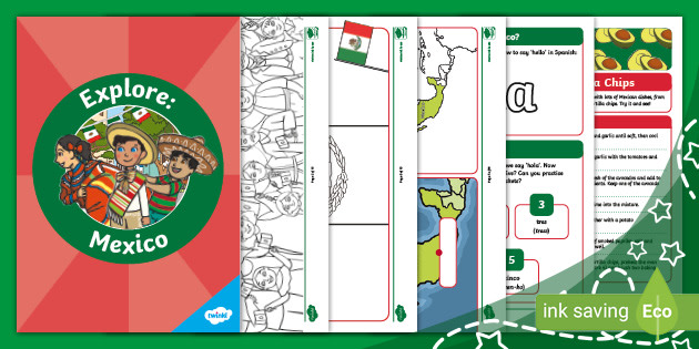 Explore: Mexico Activity Booklet (teacher made)
