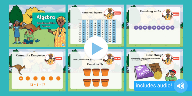Extending Patterns First and Second Class Audio PowerPoint