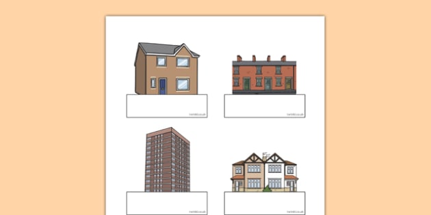 Editable Self-Registration Labels (Houses and Homes)