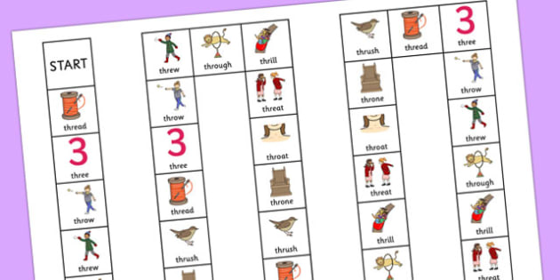 THR Sound Board Game (teacher made)