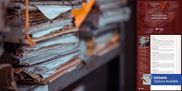 1984 Ministry of Truth | KS3 English Literature | Beyond