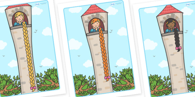 Rapunzel Measuring and Sorting Activity