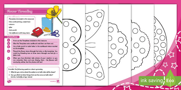 Flower Threading (teacher made)