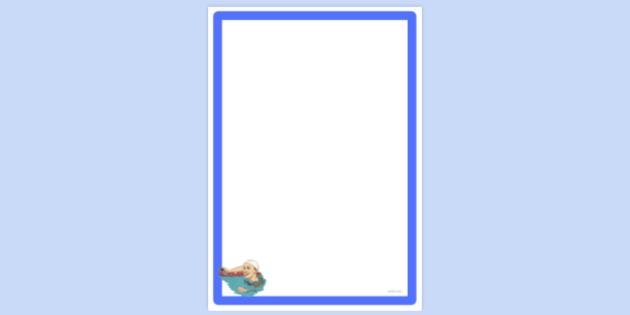 FREE! - Alison Sheppard Page Border (teacher made)