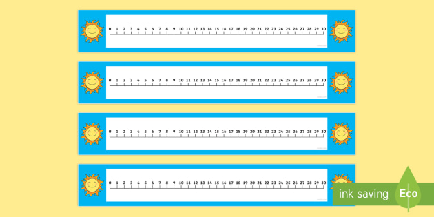 0-30 Number Line - (teacher made) 0-30 Number Line - (teacher made)
