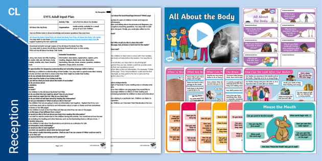EYFS Let's Find Out About Our Bodies Plan and Pack | Twinkl