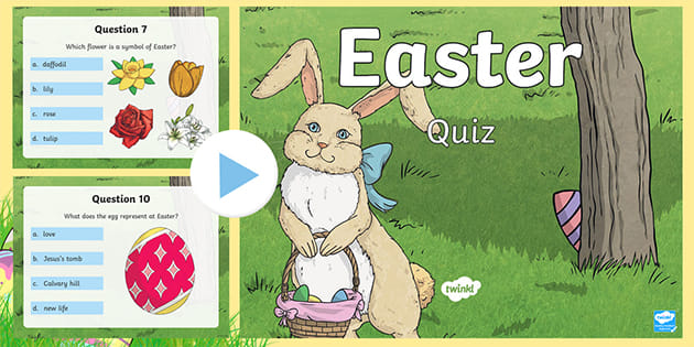 Easter Quiz PowerPoint (teacher made)