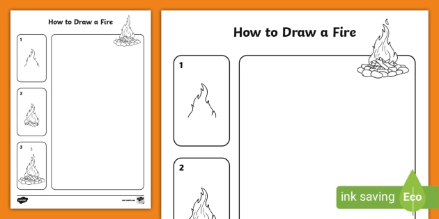 How to Draw a Fire