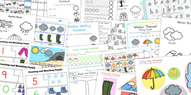 Winter Activity Pack (teacher made)