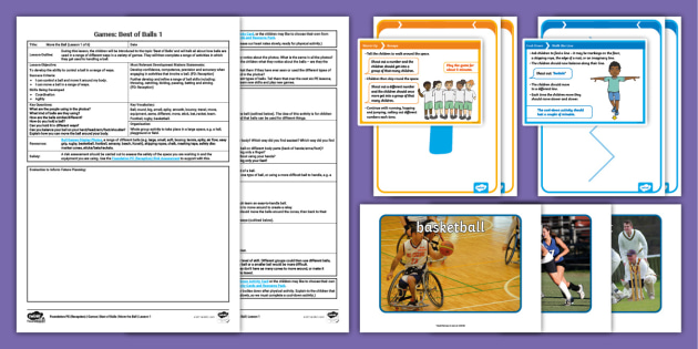 Foundation PE (Rec) Best of Balls Lesson 1: Move the Ball