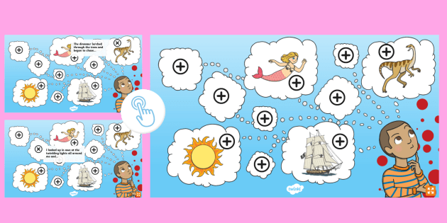 Sentence Starters Interactive Hotspot (teacher made)