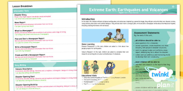 Extreme Earth: Earthquakes and Volcanoes Topic Overview