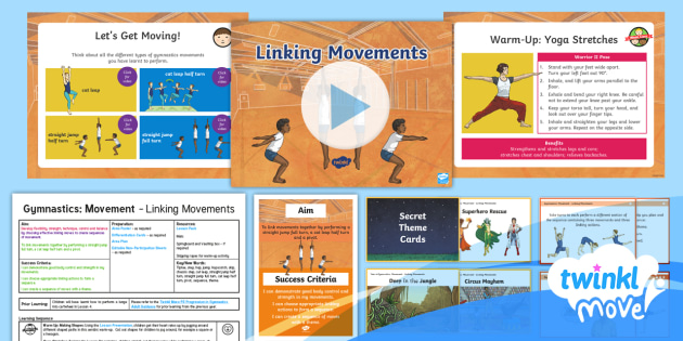Linking Movements - Year 4 PE Gymnastics Lesson