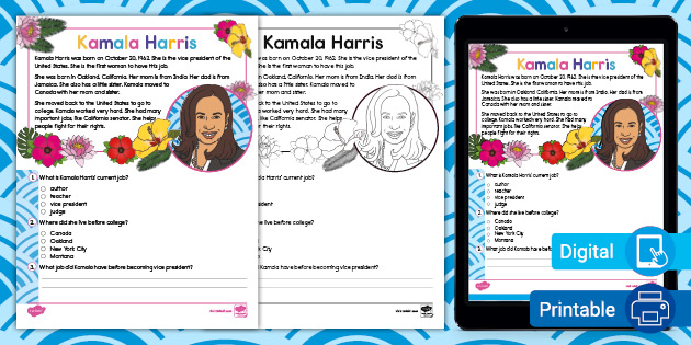 Who is Kamala Harris? - Kamala Harris Facts for Kids