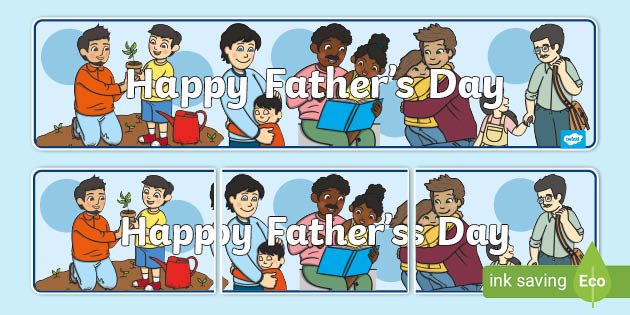 Father's Day Display Banner (teacher made)
